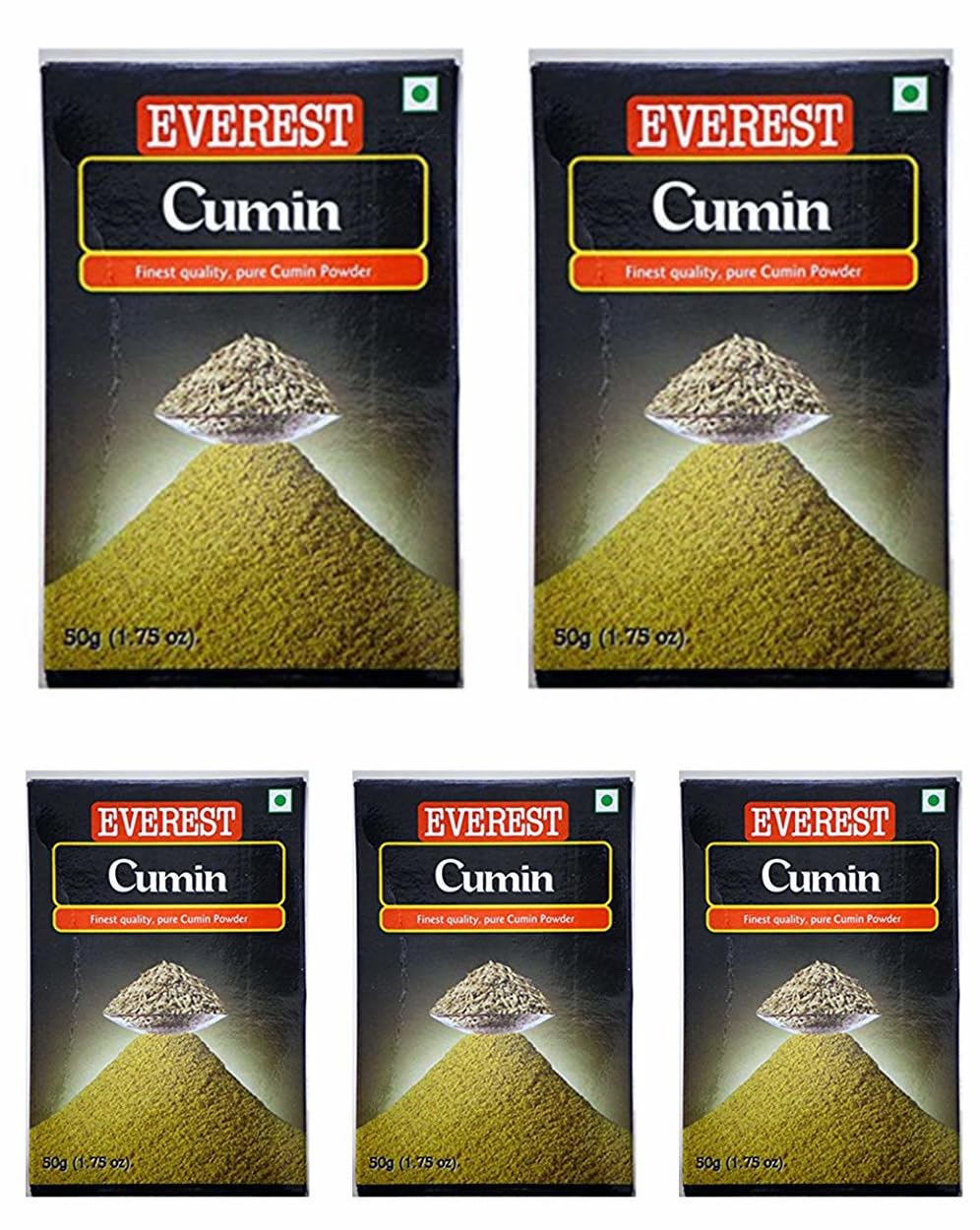 Everest Cumin Powder 50g (Pack of 5) : Amazon.in: Grocery & Gourmet Foods