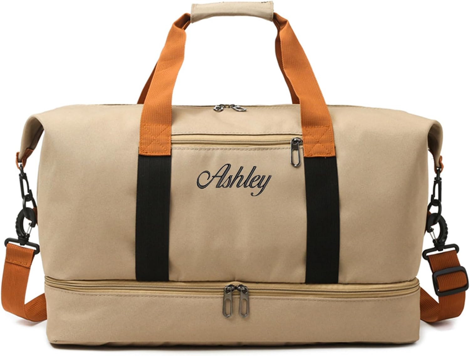 Amazon.com | Personalized Sport Gym Bags, Custom Embroidered Name ...