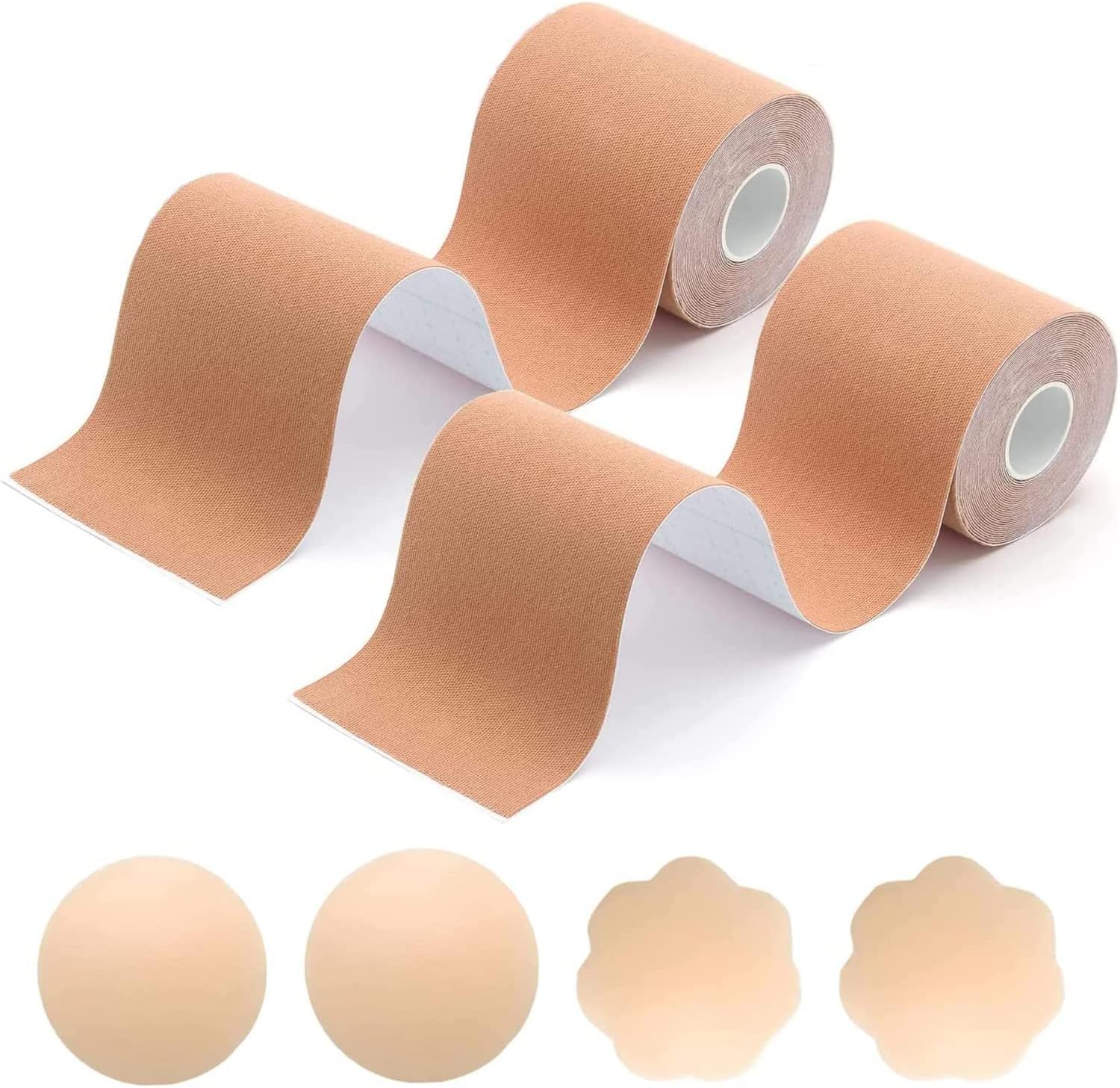 ohyeahus 2 Pack Boob Tape, Bob Tape for Breast Lift, Chest Support Lift ...