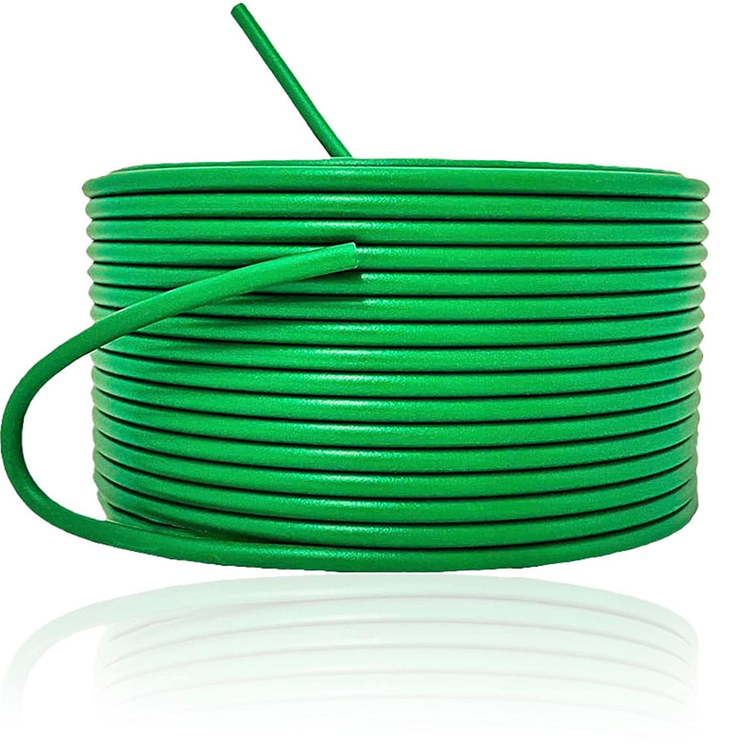 Amazon.co.jp: VSFケーブル 1.25sq 緑色 200m 300Vケーブル 単心ビニルコード バッテリー常時電源 VSF電線 1.25㎟ 絶縁キャップ付き VSF 緑 電線 ...