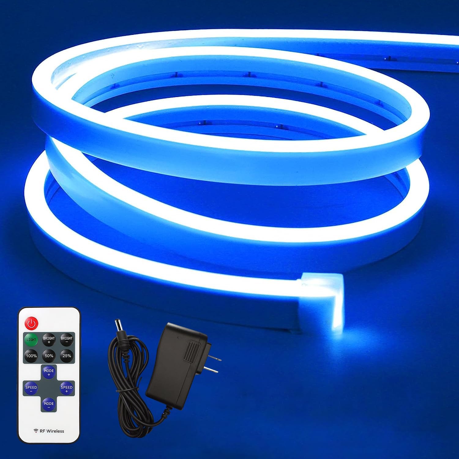 Tira De Luces Led Neón Para Cable Luminosos，5en1 Tira Led Neon (5 ...
