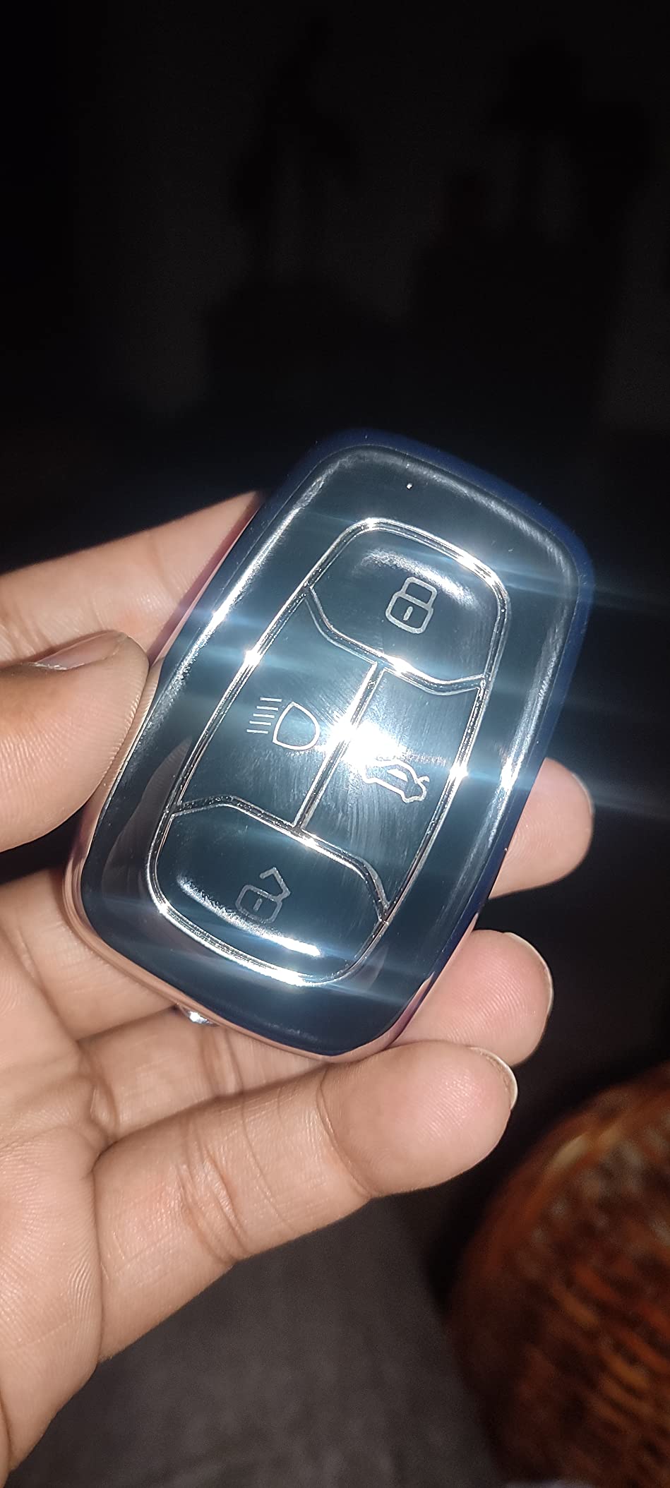 Keycept™ TPU Key Cover Compatible for Tata Nexon, Altroz, Punch ...