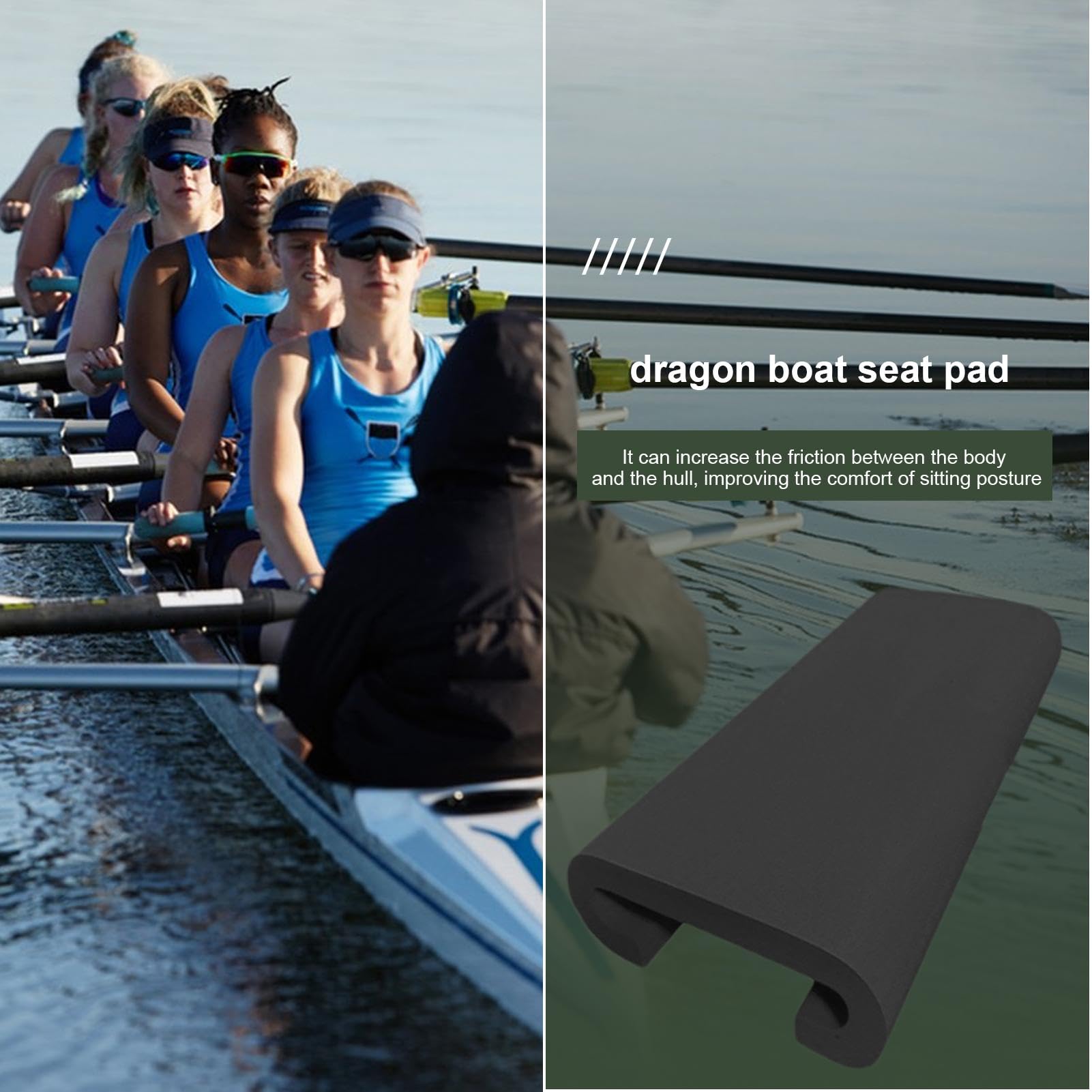 Dragon Boat Accessories Dualoai 2Pcs Dragon Boat Seat Pads Anti Skid ...