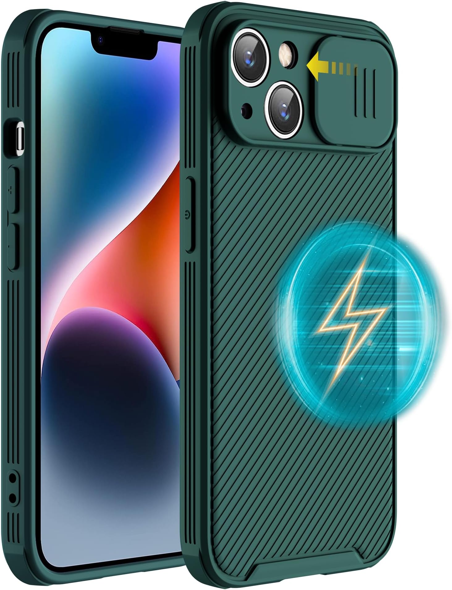 Amazon.com: Hitaoyou iPhone 13 Mini Case Magsafe, iPhone 13 Mini Camera ...