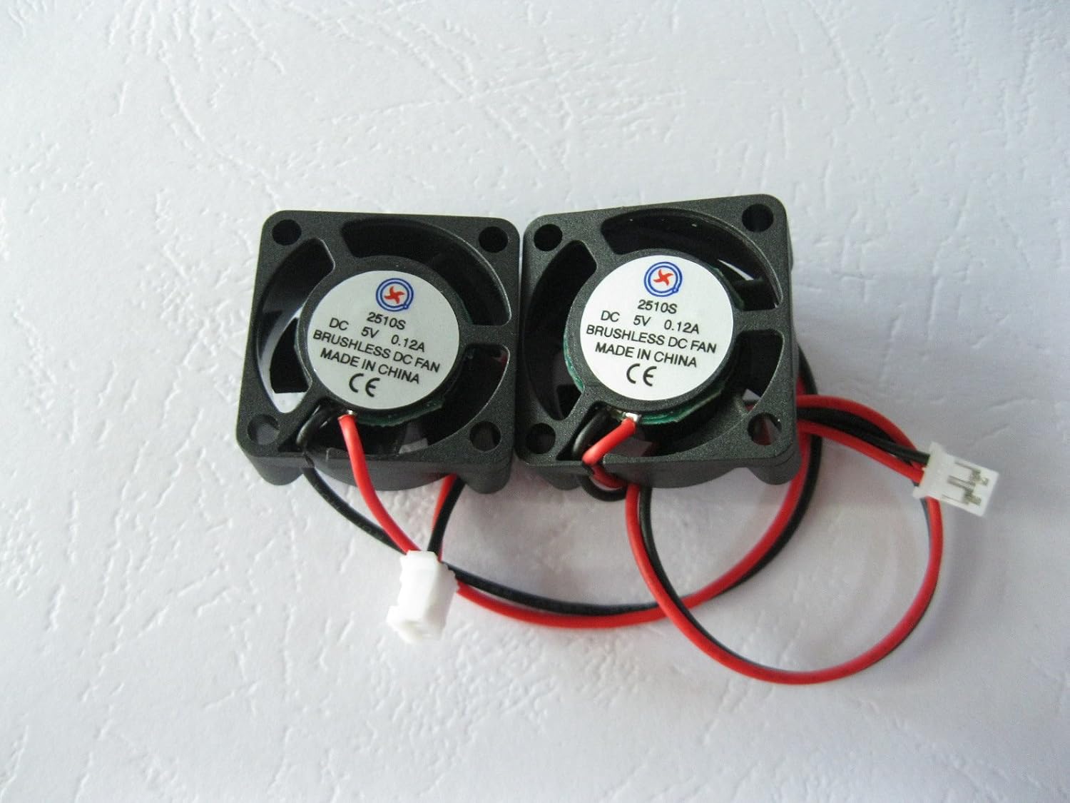 Amazon.com: 1 Pcs DC Fan 5V 2510 2 Pin 25x25x10mm Brushless DC Cooling ...