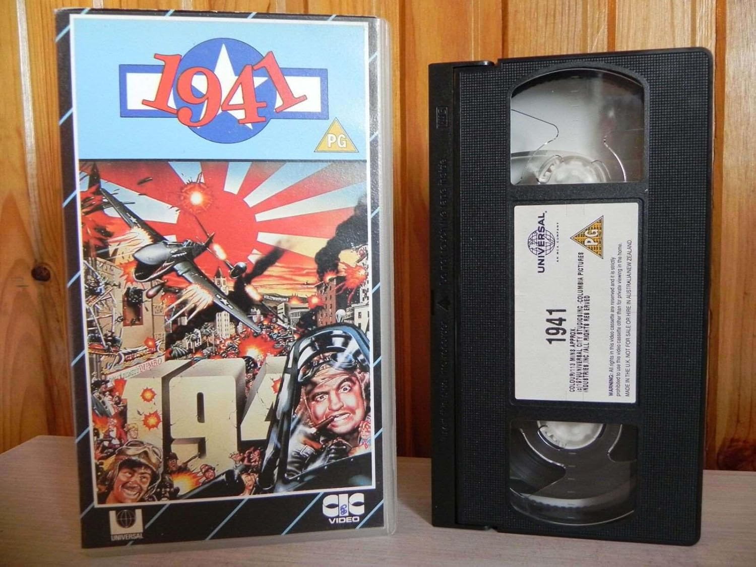 Amazon.com: 1941 [VHS] : John Belushi, Dan Aykroyd, Treat Williams ...