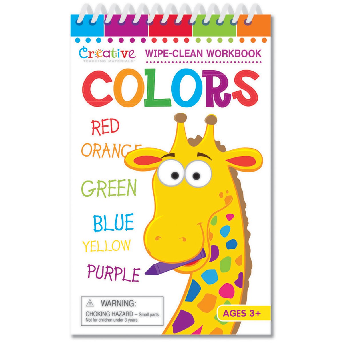 Colors Wipe Clean Workbook with marker: Kim Mitzo Thompson, Karen Mitzo ...