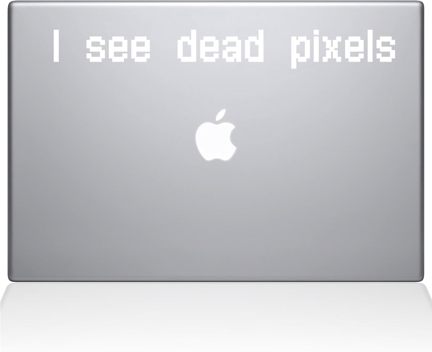 Amazon.com: The Decal Guru I See Dead Pixels MacBook Decal Vinyl ...