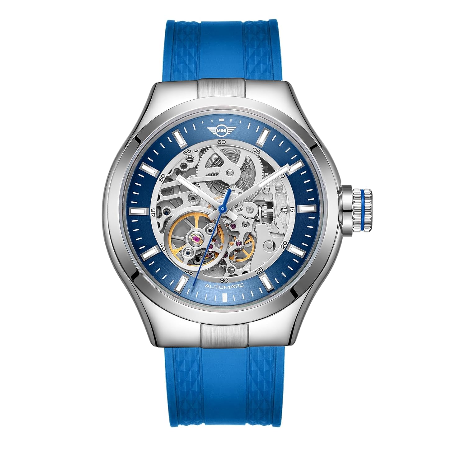 Buy MINI Cooper 161803 Mechanical Skeleton Automatic Analog Watch for ...