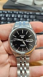 Amazon.com: SEIKO SNKL23 Automatic Watch for Men 5-7S Collection ...