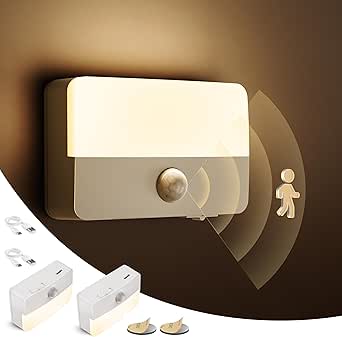 L LOHAS LED Motion Sensor Night Light, 4 Pack, Motion Activated Night ...