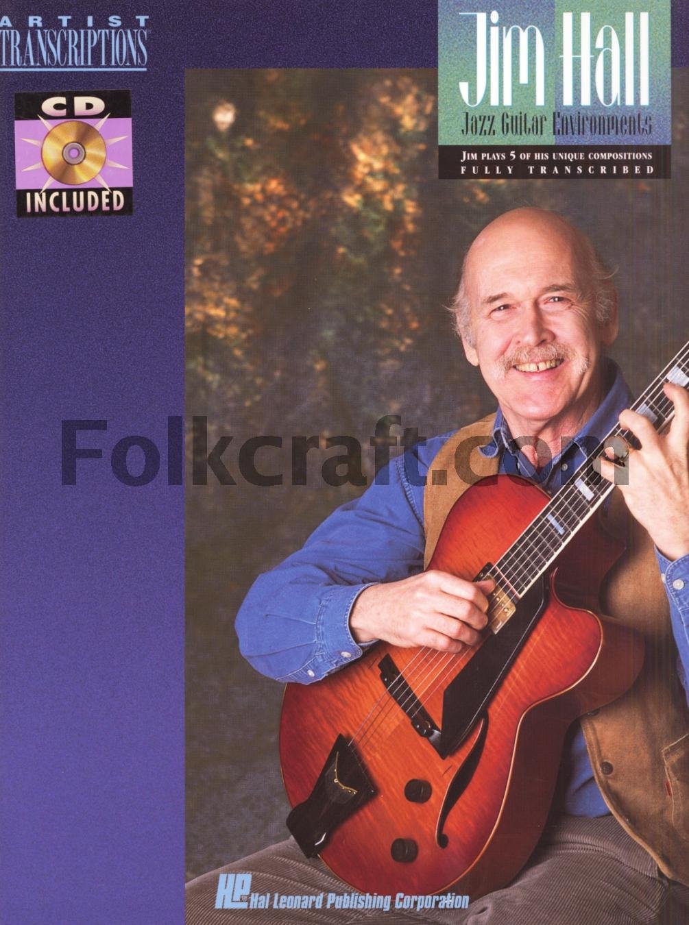 Amazon.com: Jim Hall - Jazz Guitar Environments: 9780793524396: Hall ...