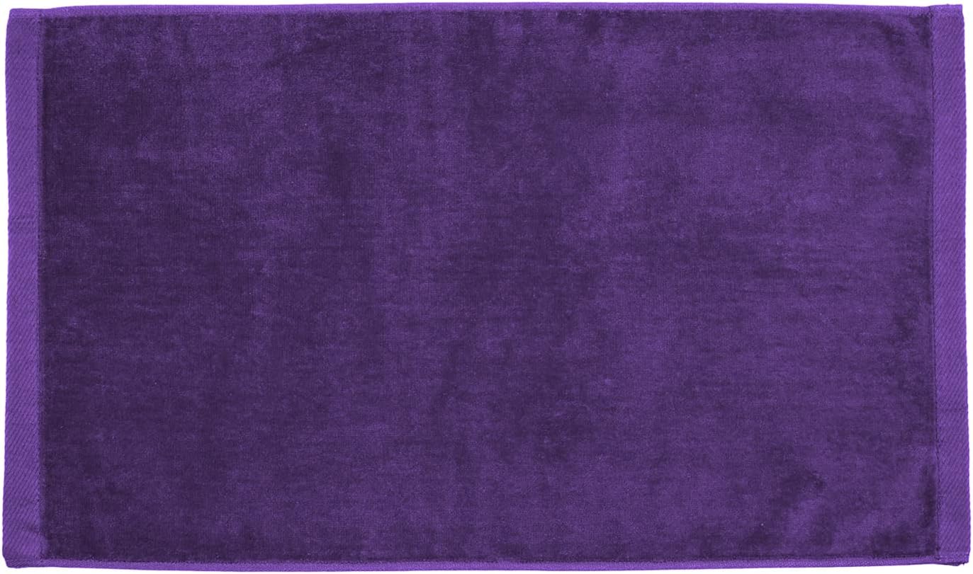 Amazon.com: Purple Premium Velour Hand Face Sports Towel 16 inch x26 ...