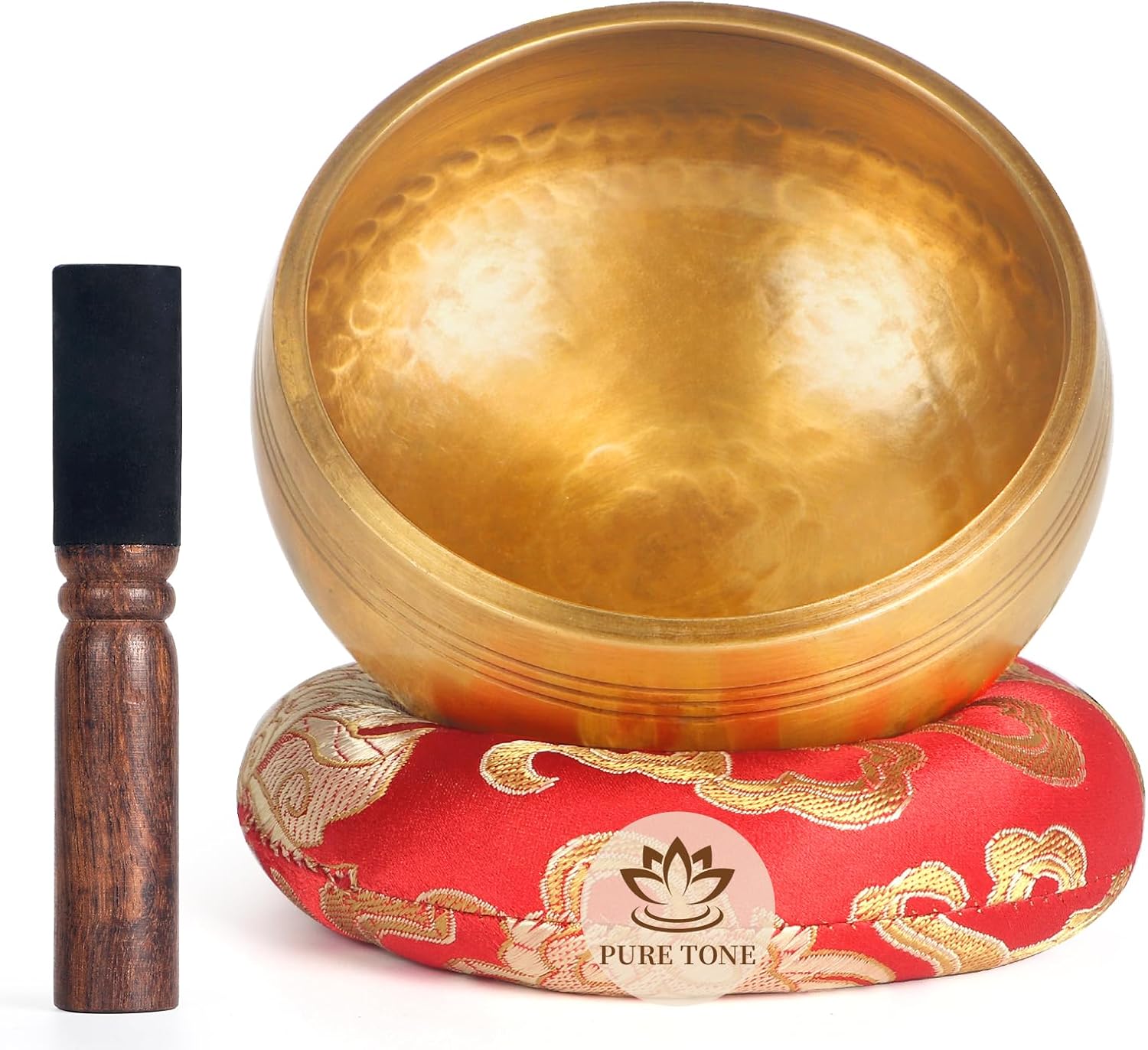 Amazon.com: AKLOT HandMade Meditation Singing Bowl: Tibetan Sound Bowl ...
