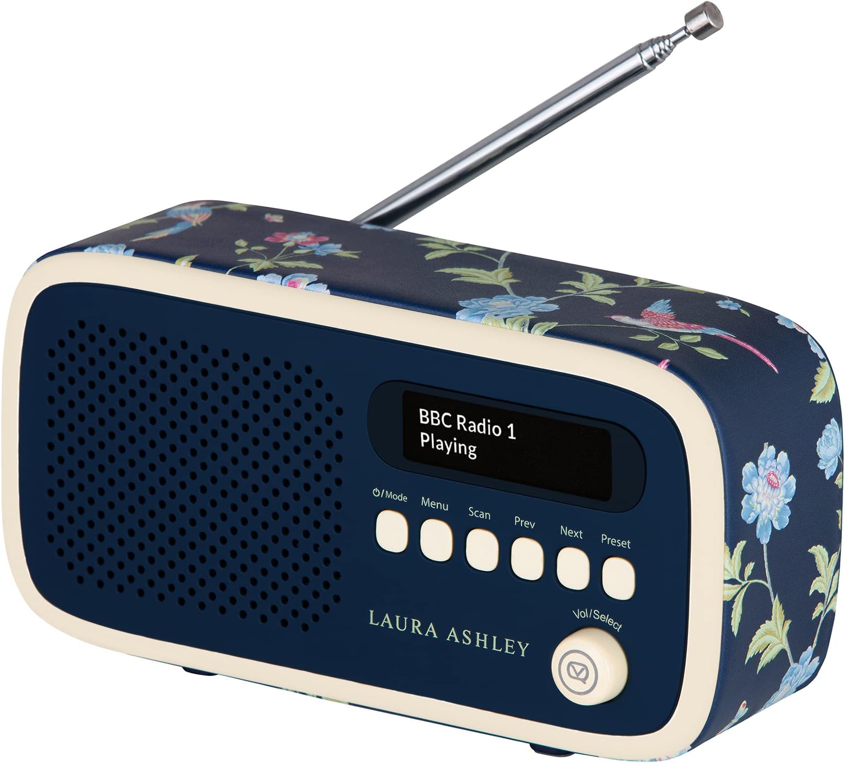 DAB Radio Portable, WOVTE DAB+ Digital Radio Rechargeable FM Radio ...