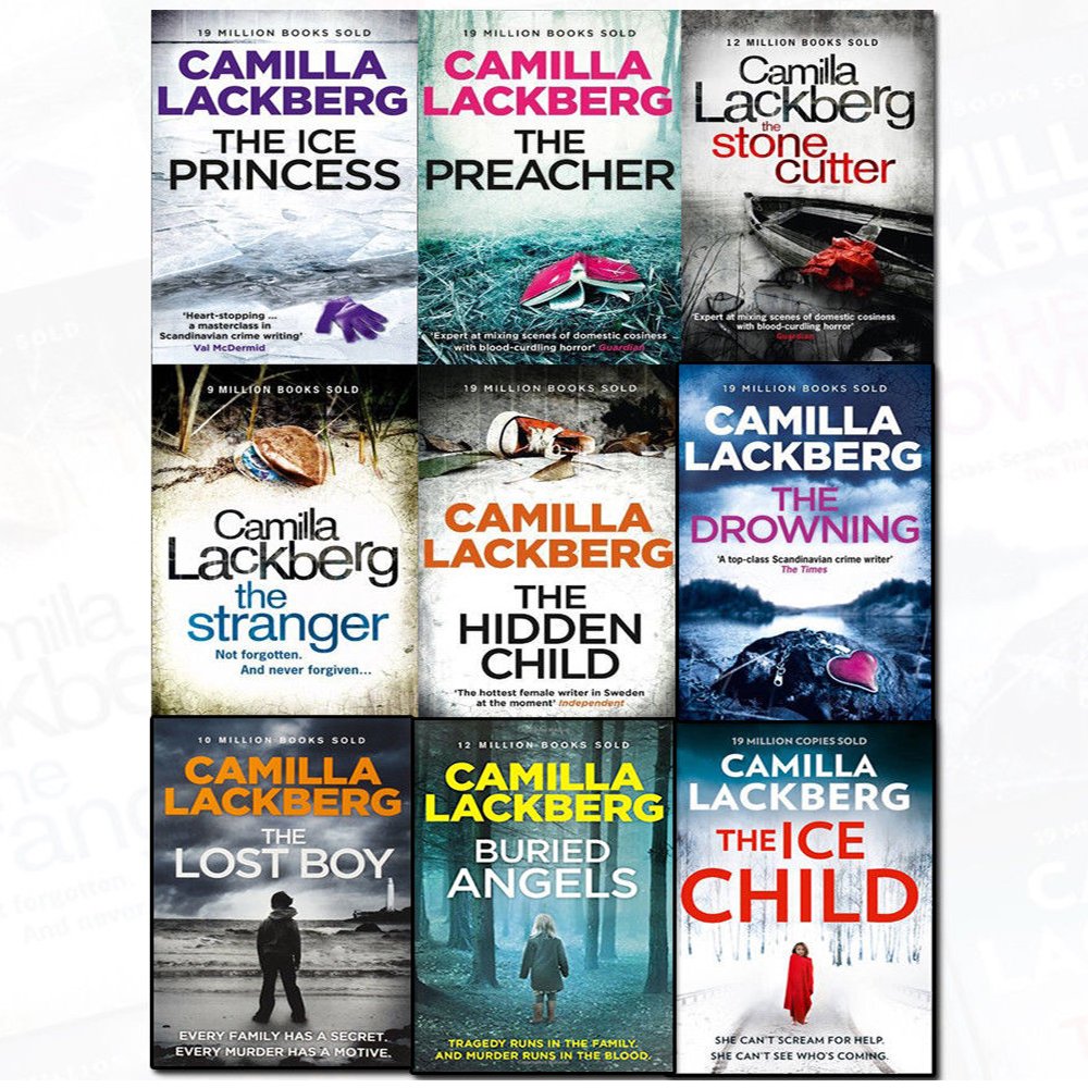 Camilla Lackberg Collection Patrik Hedstrom & Erica Falck series 9 ...