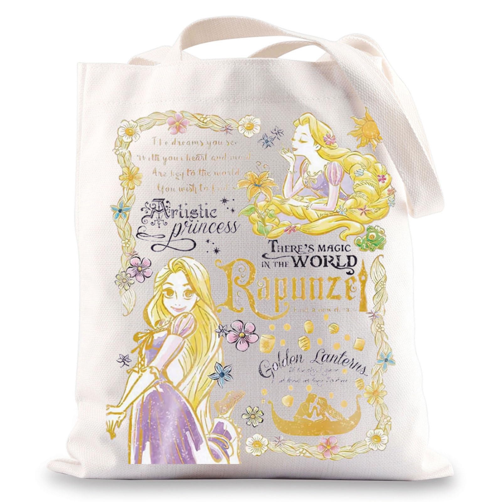 Snapklik.com : BWWKTOP Princess Rapunzel Tote Bag Tangled Lover Gifts ...