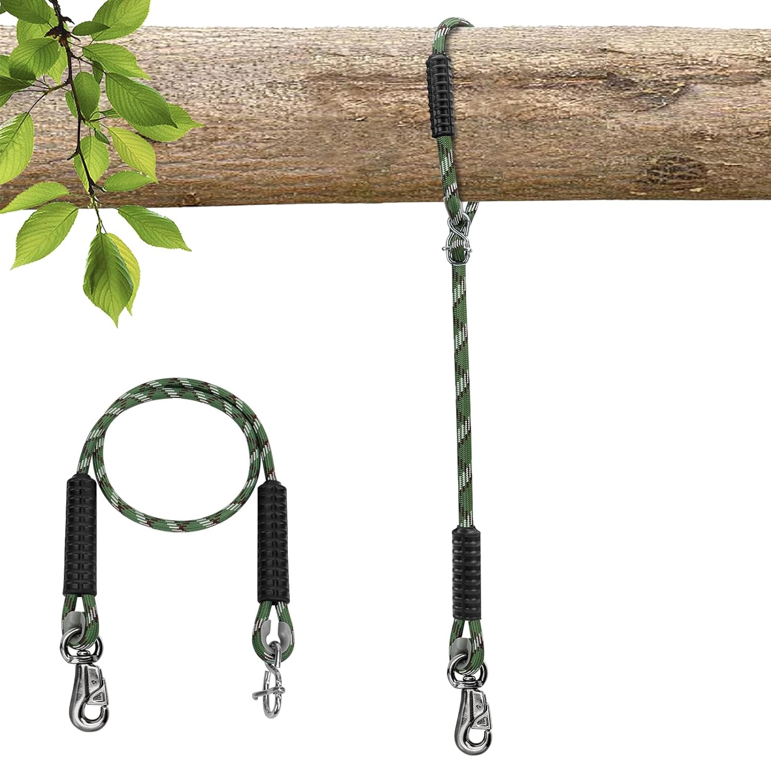 Amazon.com: Adjustable Tree Swing Rope Heavy Duty Hammock 5.6Ft(67 ...