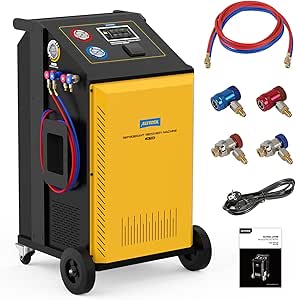 Amazon.com: AUTOOL Fully Automatic Refrigerant Recovery Recharge ...