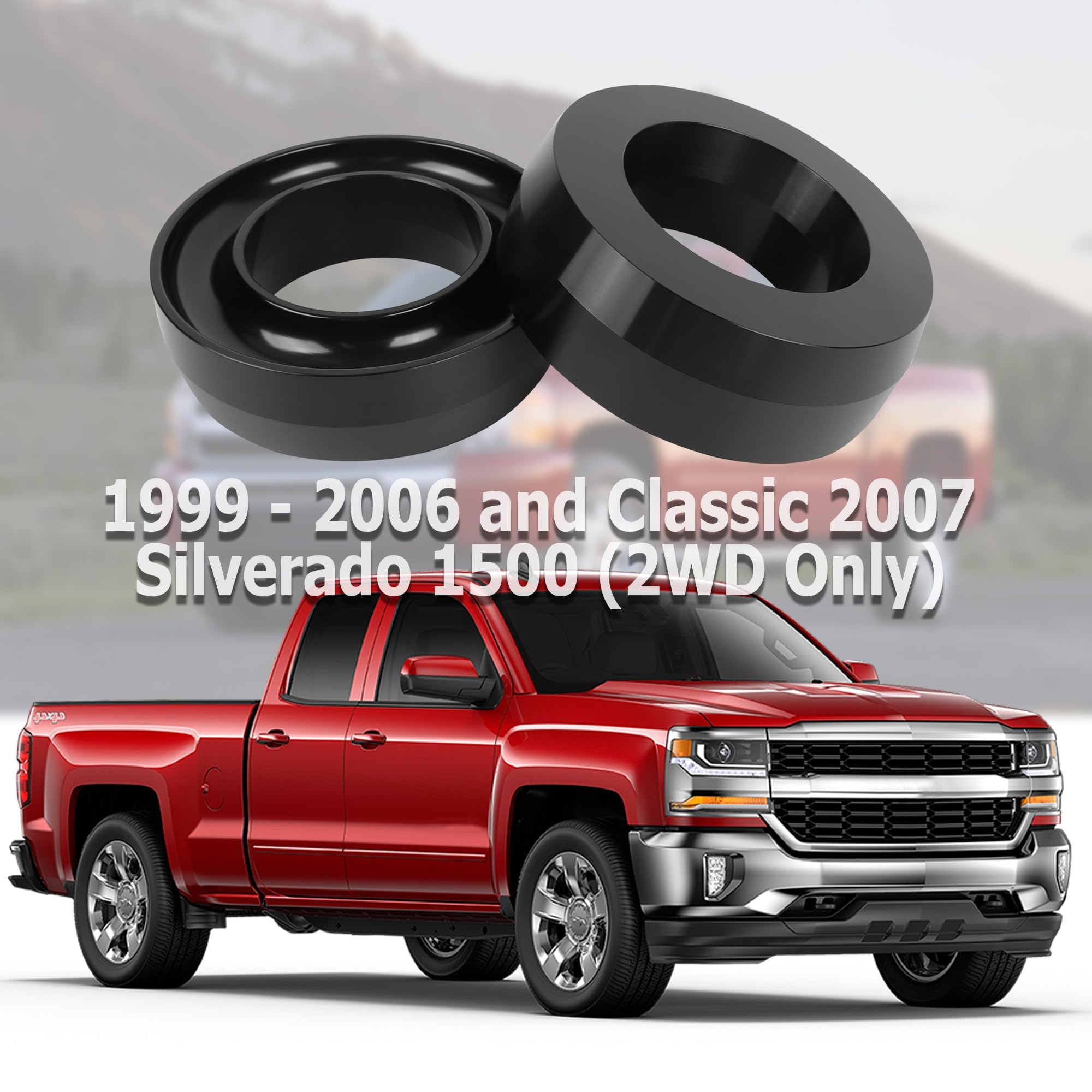 Snapklik.com : 2.5 Inch Front Leveling Kit, 2.5 Leveling Lift Kits ...