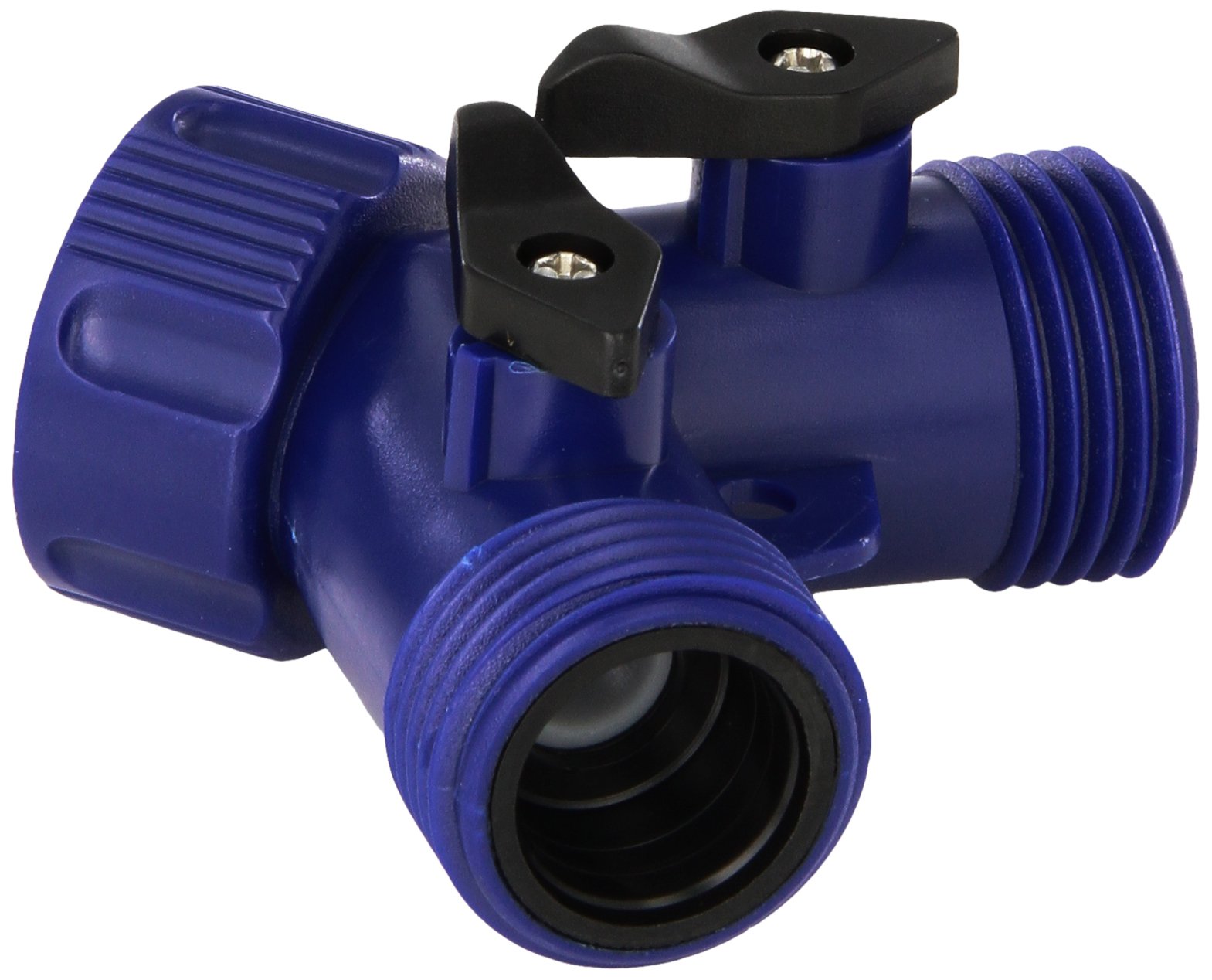 Amazon.com: Dramm 12351 Plastic Twin Shut-Off Valve : Patio, Lawn & Garden