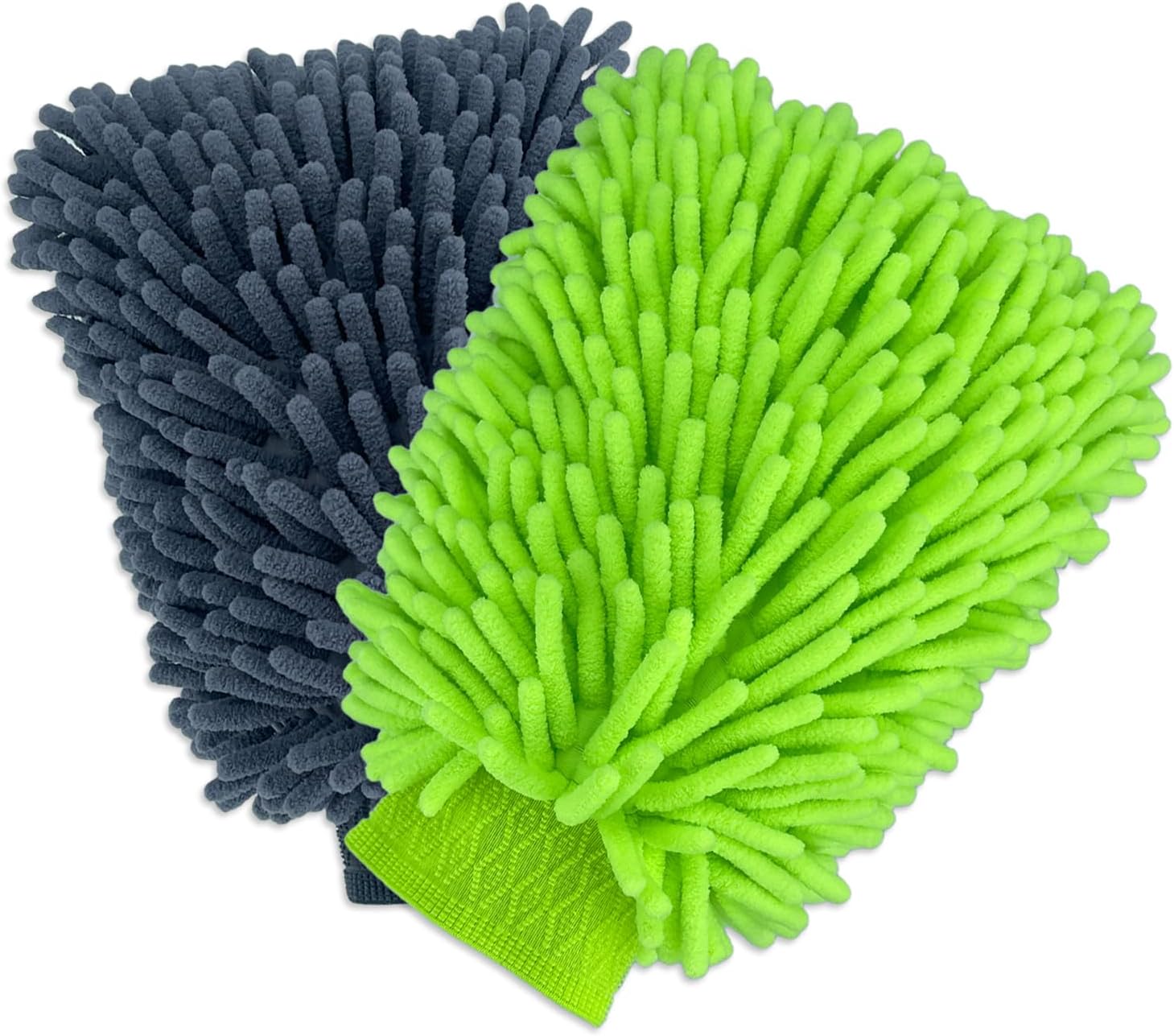 Amazon.com: BETAM Car Wash Mitt,Microfiber Wash Mitt,2pcs Car Cleaning ...