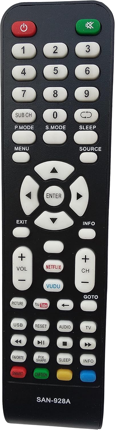 Amazon.com: Gorilla babo Universal Remote Compatible for SANYO DP19647 ...