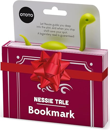 Amazon.com: OTOTO Nessie Tale Book Mark - Green Pagekeeper Bookmark ...