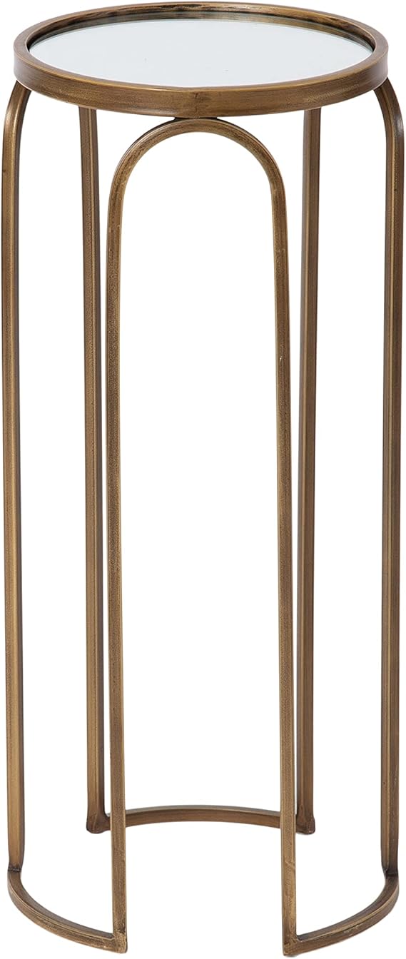 Amazon.com: Kate and Laurel Pomeroy Vintage Decorative Drink Table; 11 ...