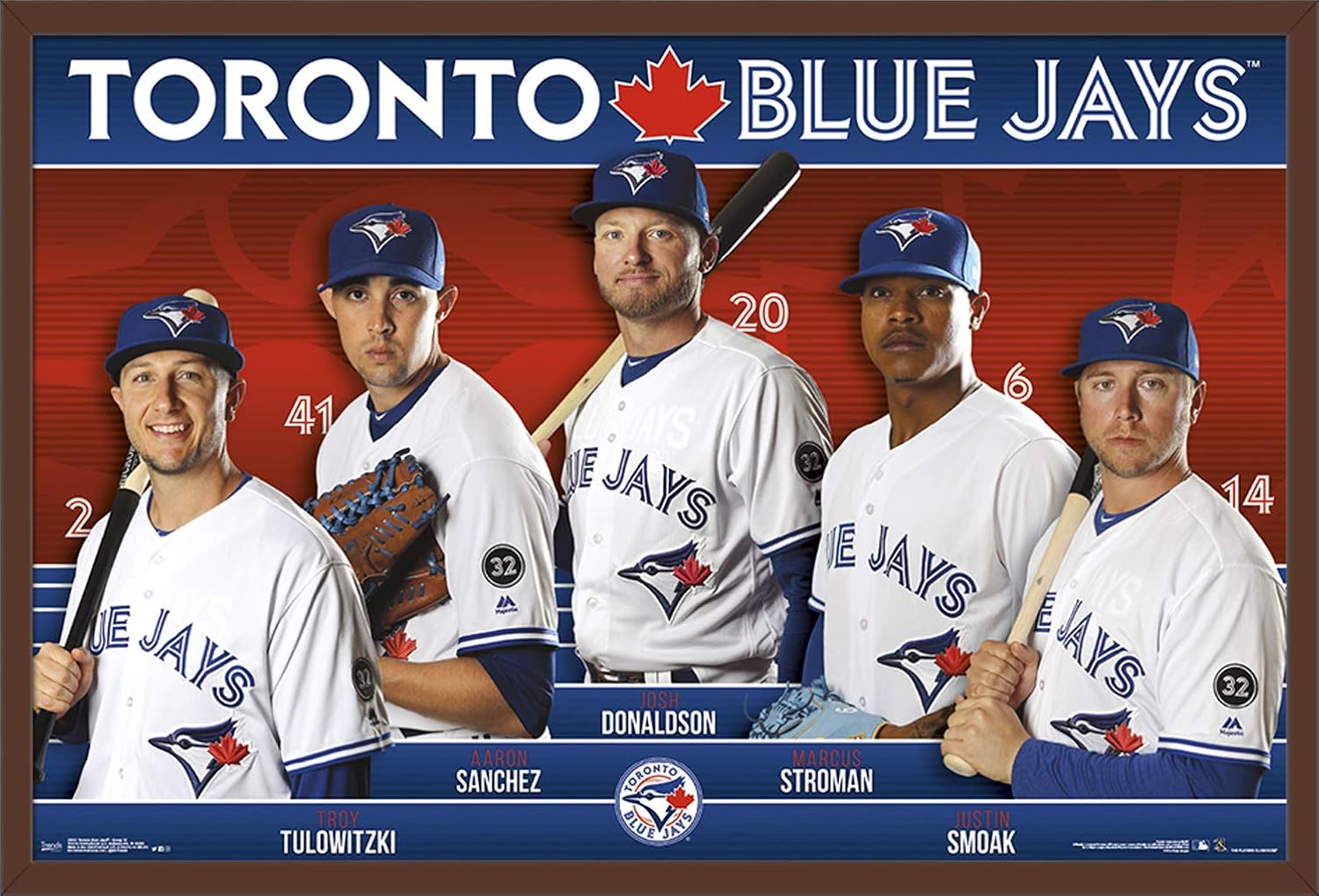 Amazon.com: Trends International MLB Toronto Blue Jays - Group Wall ...