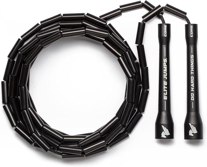 Elite Jumps Do Hard Things, Beaded Jump Rope - Adjustable Jump Ropes ...