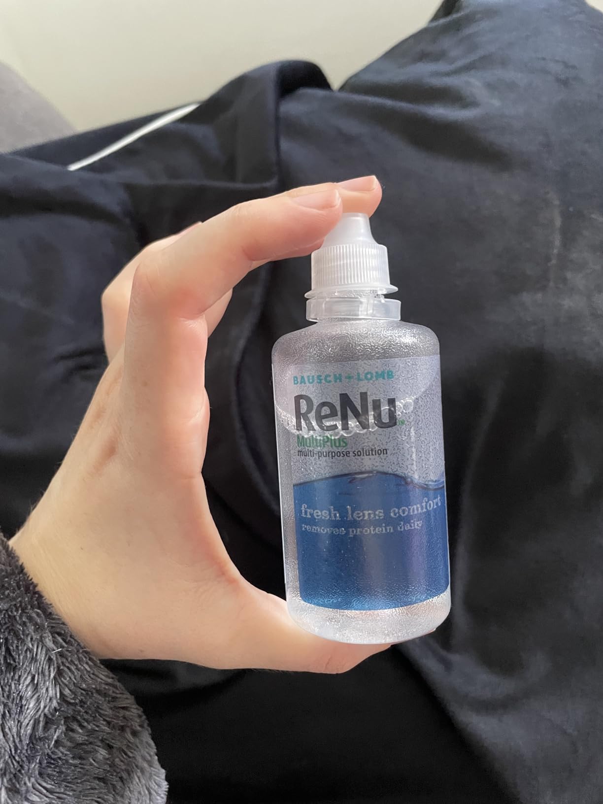 ReNu MultiPlus Multi-Purpose Travel Contact Lens Solution, 100ml Flight ...