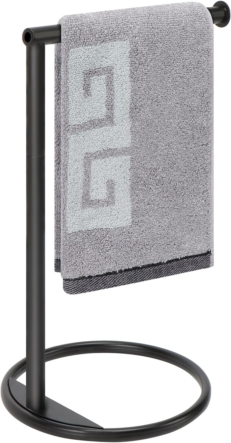 Amazon.com: Alipis Hand Towel Rack, Foldable Towel Drying Stand ...