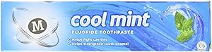 Morrisons Cool Mint Fluoride Toothpaste, 100ml : Amazon.co.uk: Health ...
