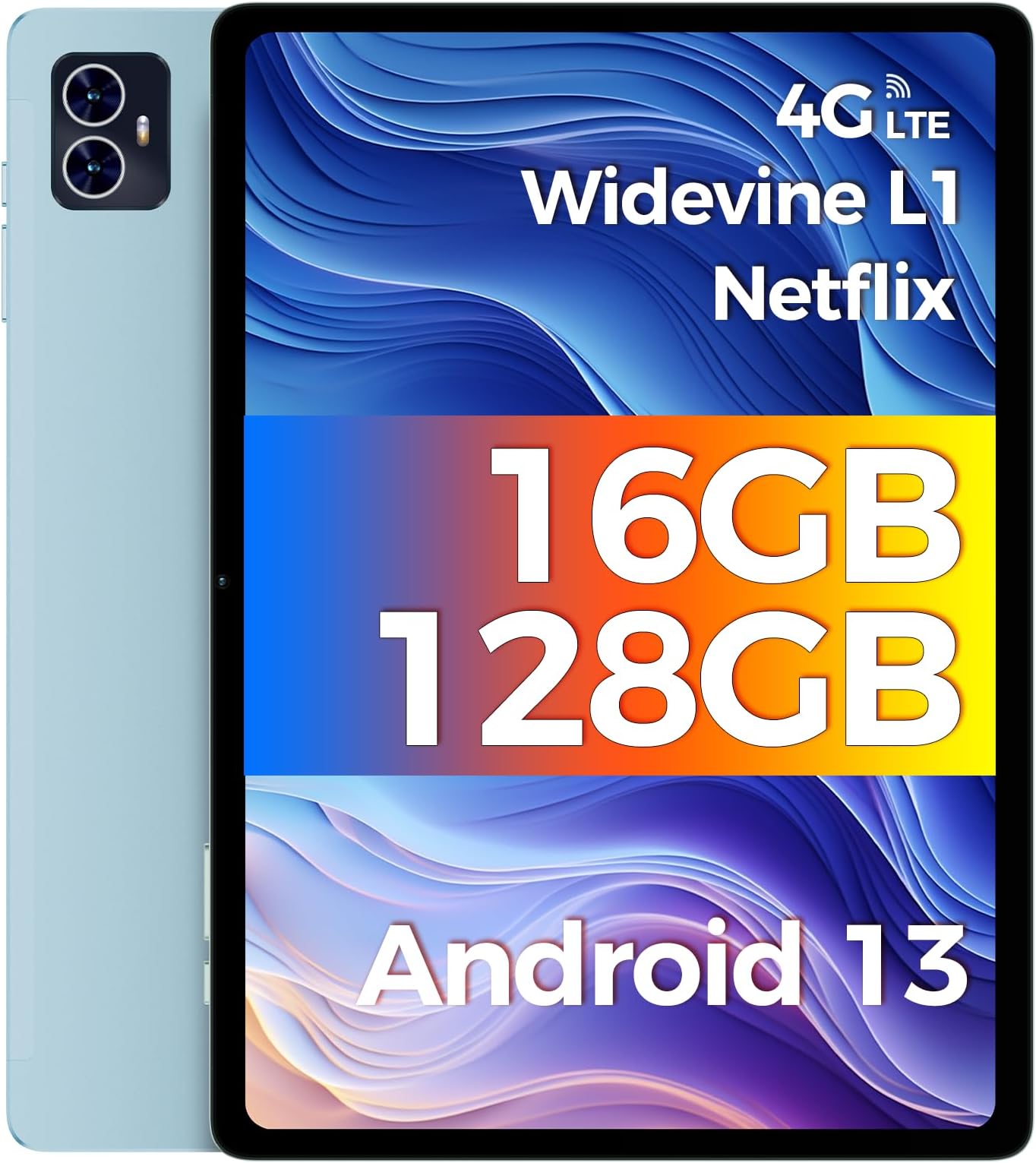 Amazon.com: TECLAST M50HD Tablet Android 13 Tablets Lightweight Gaming ...