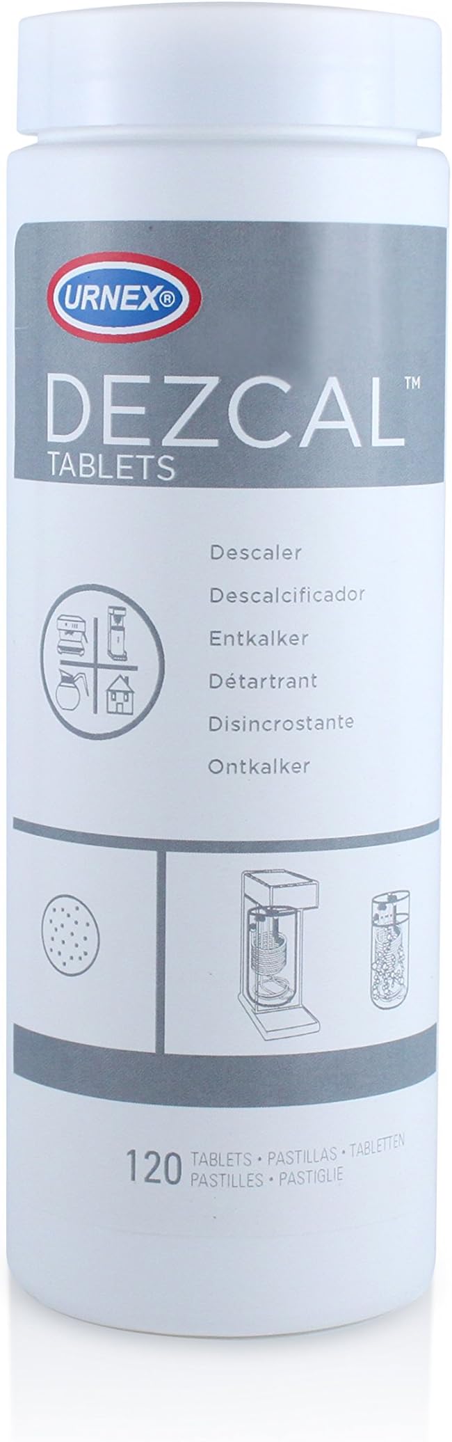 Amazon.com: Dezcal Descaling Tablets - 120 Uses, Universal ...