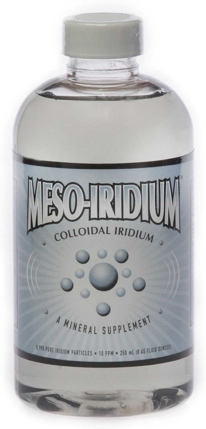 Amazon.com: MesoIridium ™ 10 ppm Colloidal Iridium 250 mL/8.45 Oz : Health & Household