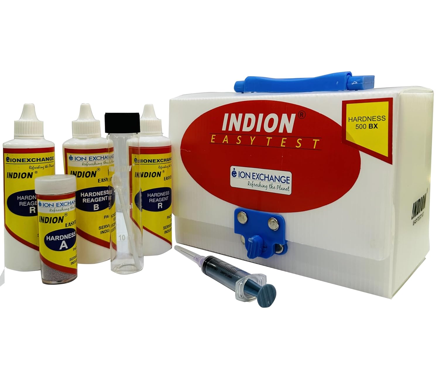 Zero B Indion EasyTest Kit for Total Water Hardness Test | 500 BX ...