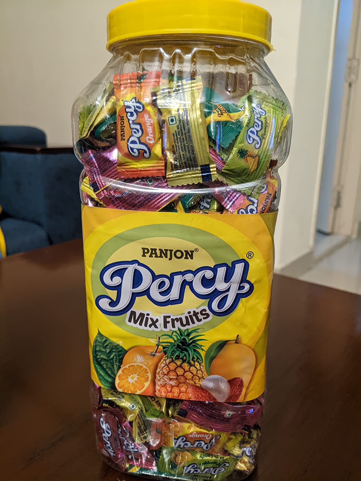 Percy Mix Fruits Toffee [ Assorted Chocolate Mango, Orange, Pan, Cola ...