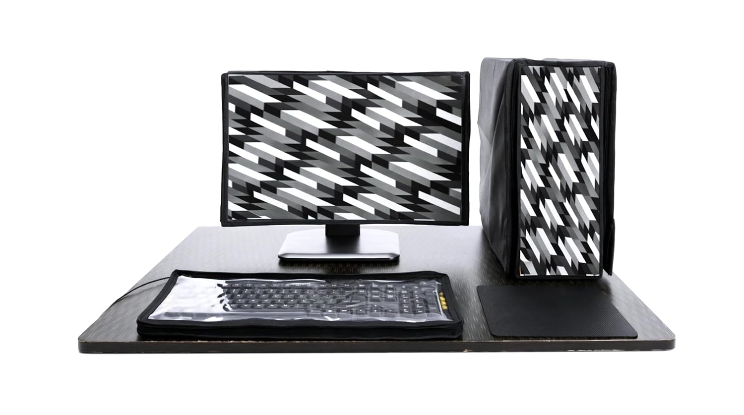 Blufury 22 Inch LED/LCD Computer Dust Cover 3 in 1 Combo – Monitor ...