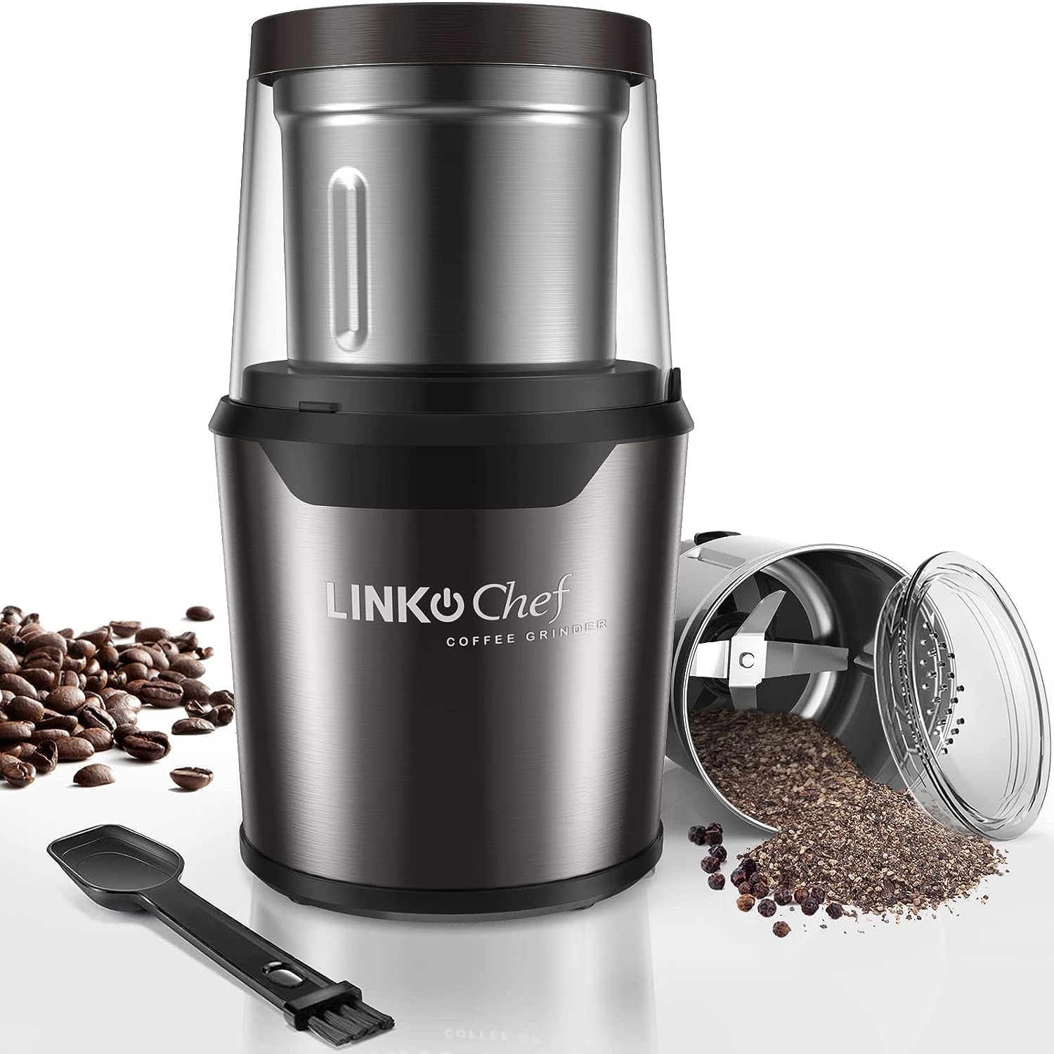 Revel CCM104CH Wet N Dry Grinder ,Chrome/ Black : Amazon.co.uk: Home ...