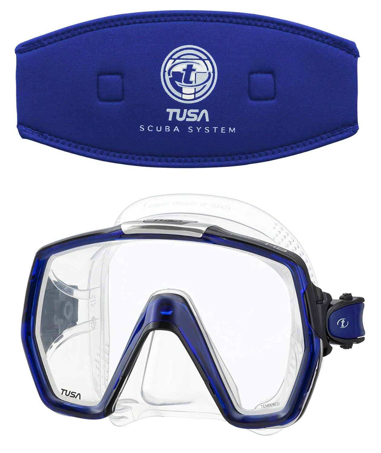 Buy Tusa M1001 Freedom HD Silicone Diving Mask - Cobalt Blue w/TUSA ...