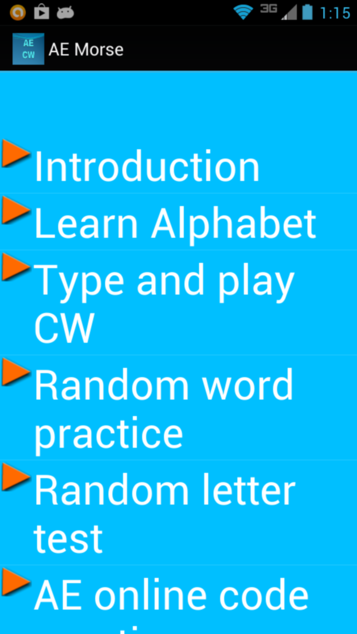 AE Morse Code Tutor - App on Amazon Appstore