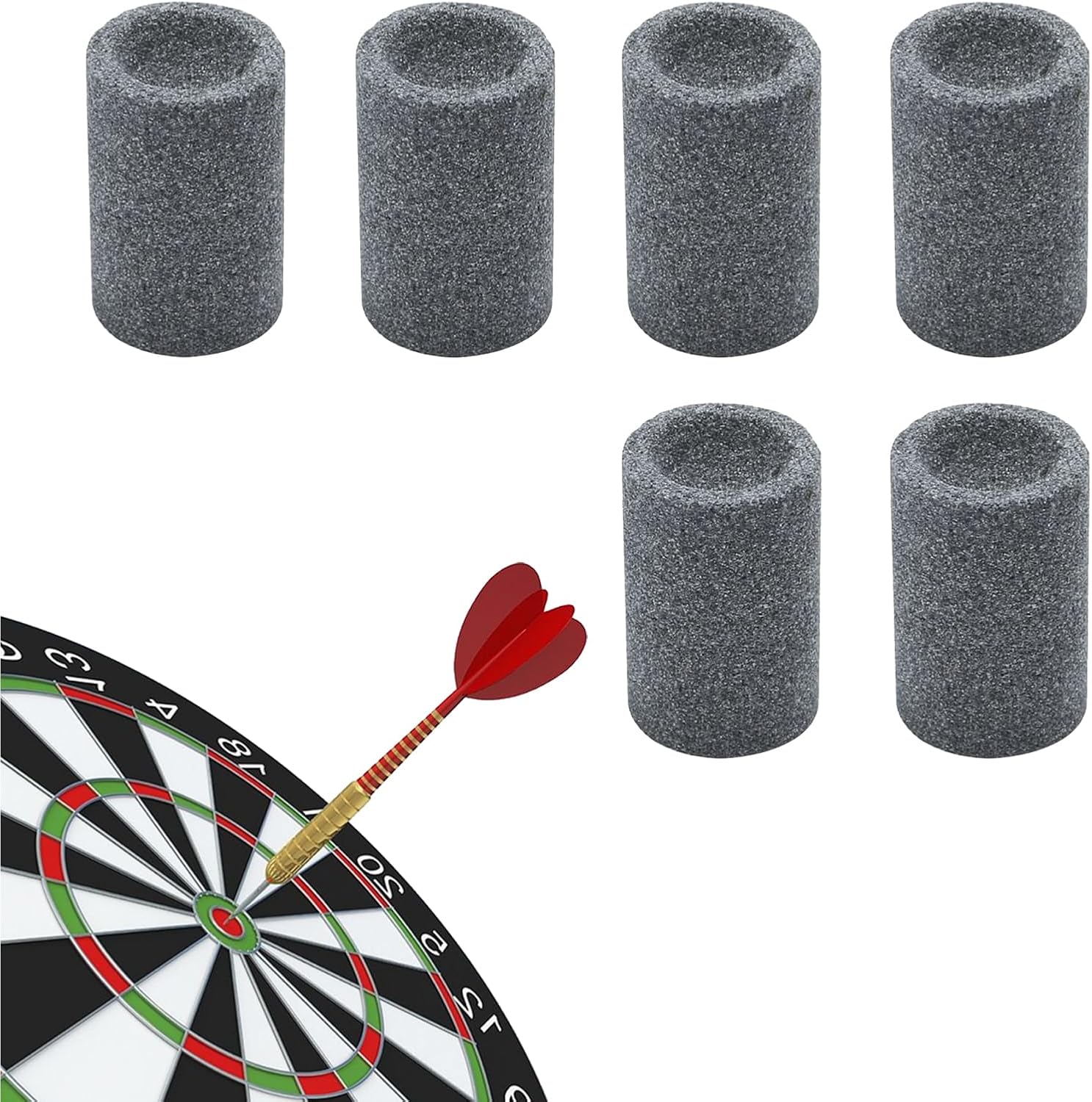 FAST-FX Dart Sharpener 6-pack, wear-resistant dart tip sharpener, easy ...