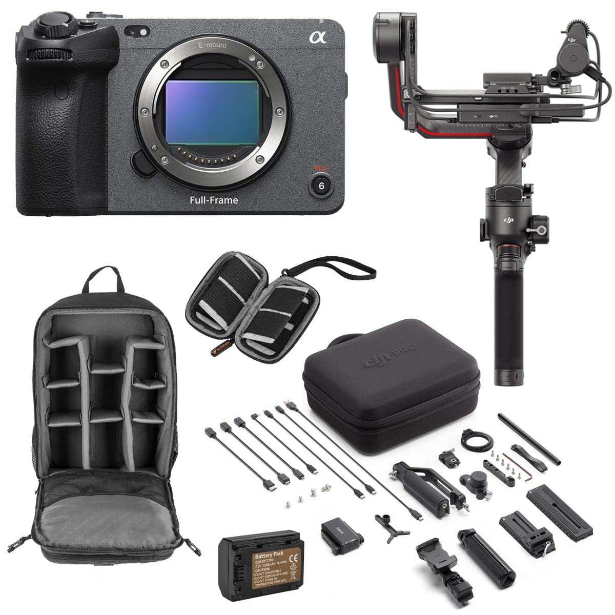Buy Sony FX3 Full-Frame Cinema Line Camera Bundle with DJI RS 3 Pro ...
