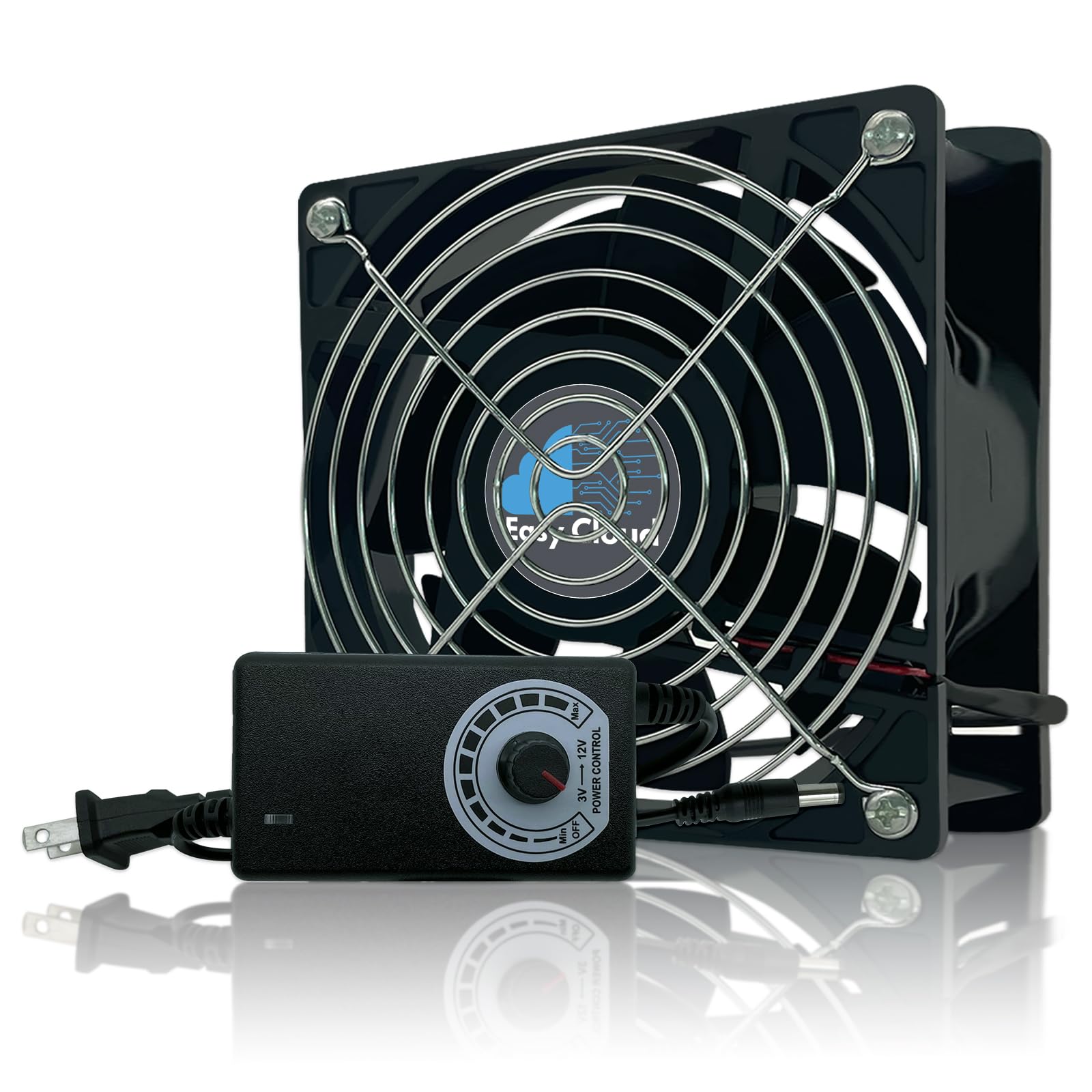 Snapklik.com : 120mm 38mm Easy Cloud Axial Fan 120V 220V Muffin Fan 110V