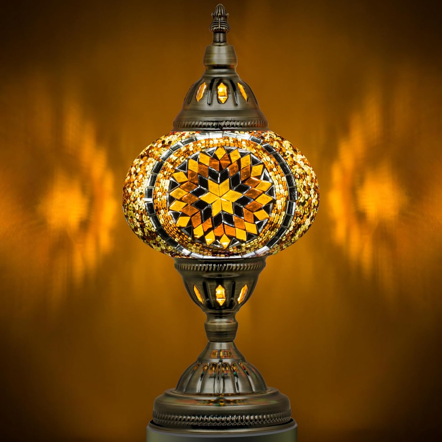 Marrakech Moroccan Mosaic Lamp Turkish Table Lamp, Handmade Turkish ...