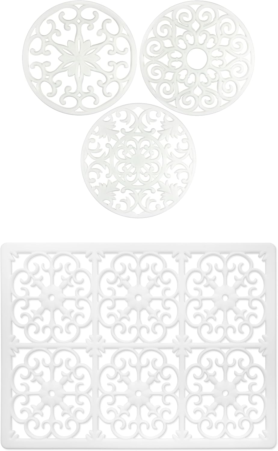 Amazon.com: Bundle – 2 Items: GASARÉ, 1 Rectangular Silicone Trivet, 3 ...