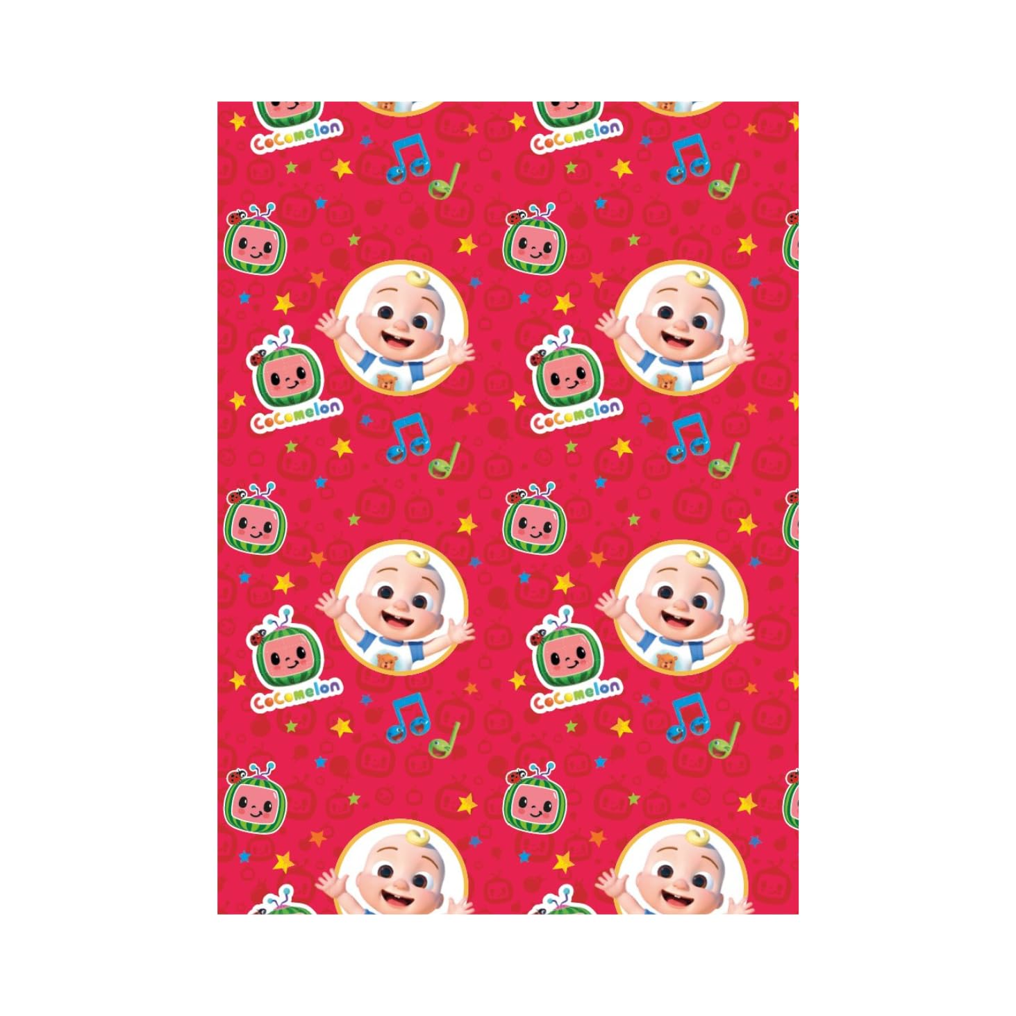 Amazon.com: Danilo Promotions LTD Cocomelon 4 Metres Wrapping Paper ...