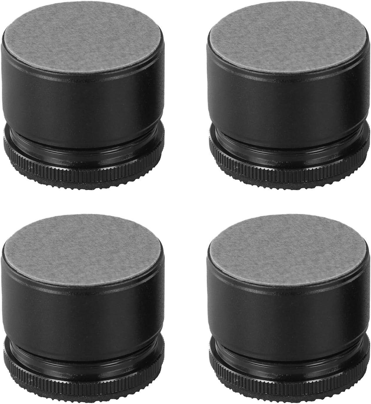 Amazon.com: Adjustable Furniture Risers 4 Pack Metal Bed Legs Height ...